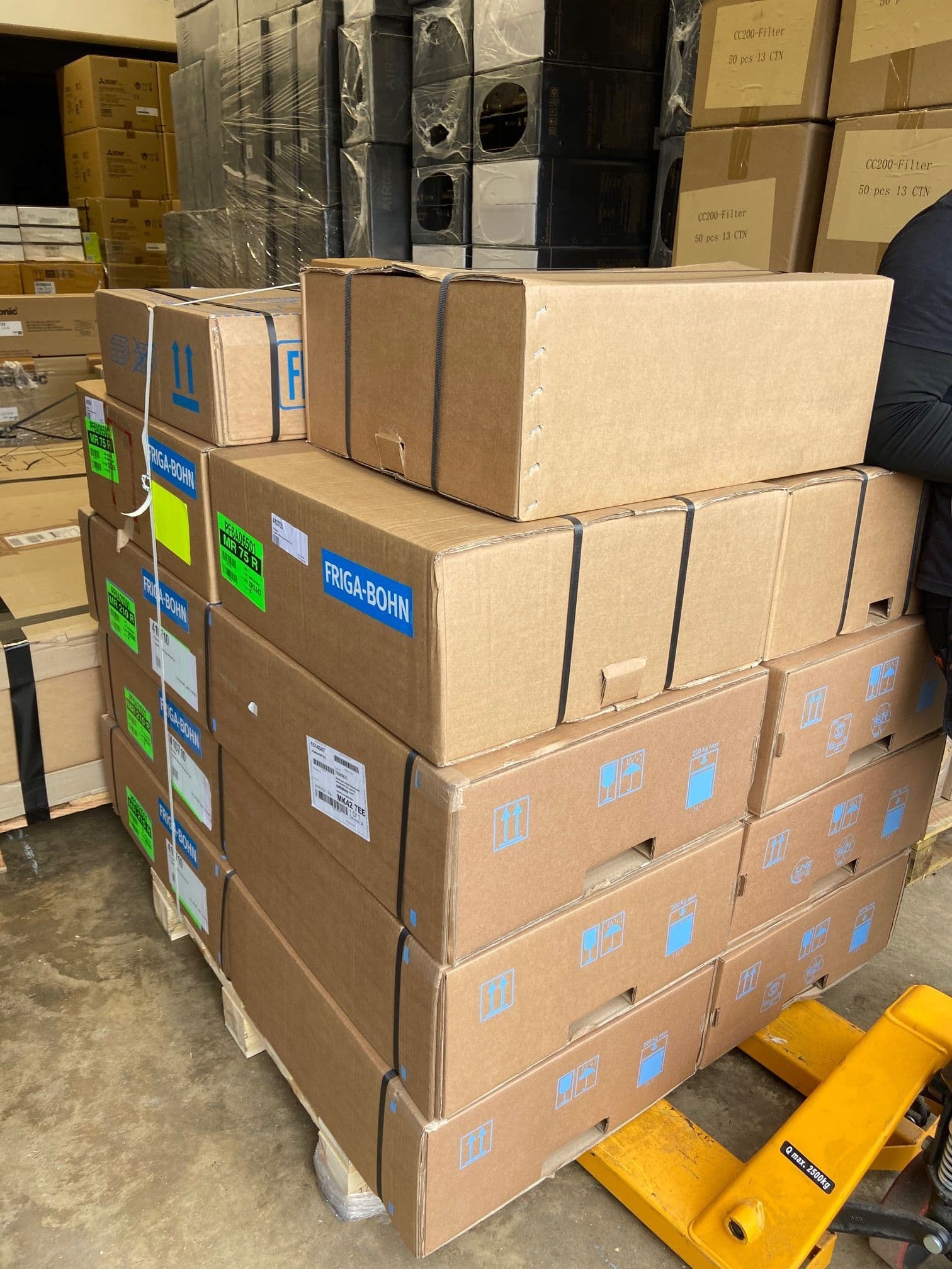 Friga-Bohn 410700 PF6A06501 Unit Cooler MR75R Evap 4mm N/D 1ph 240V 50Hz