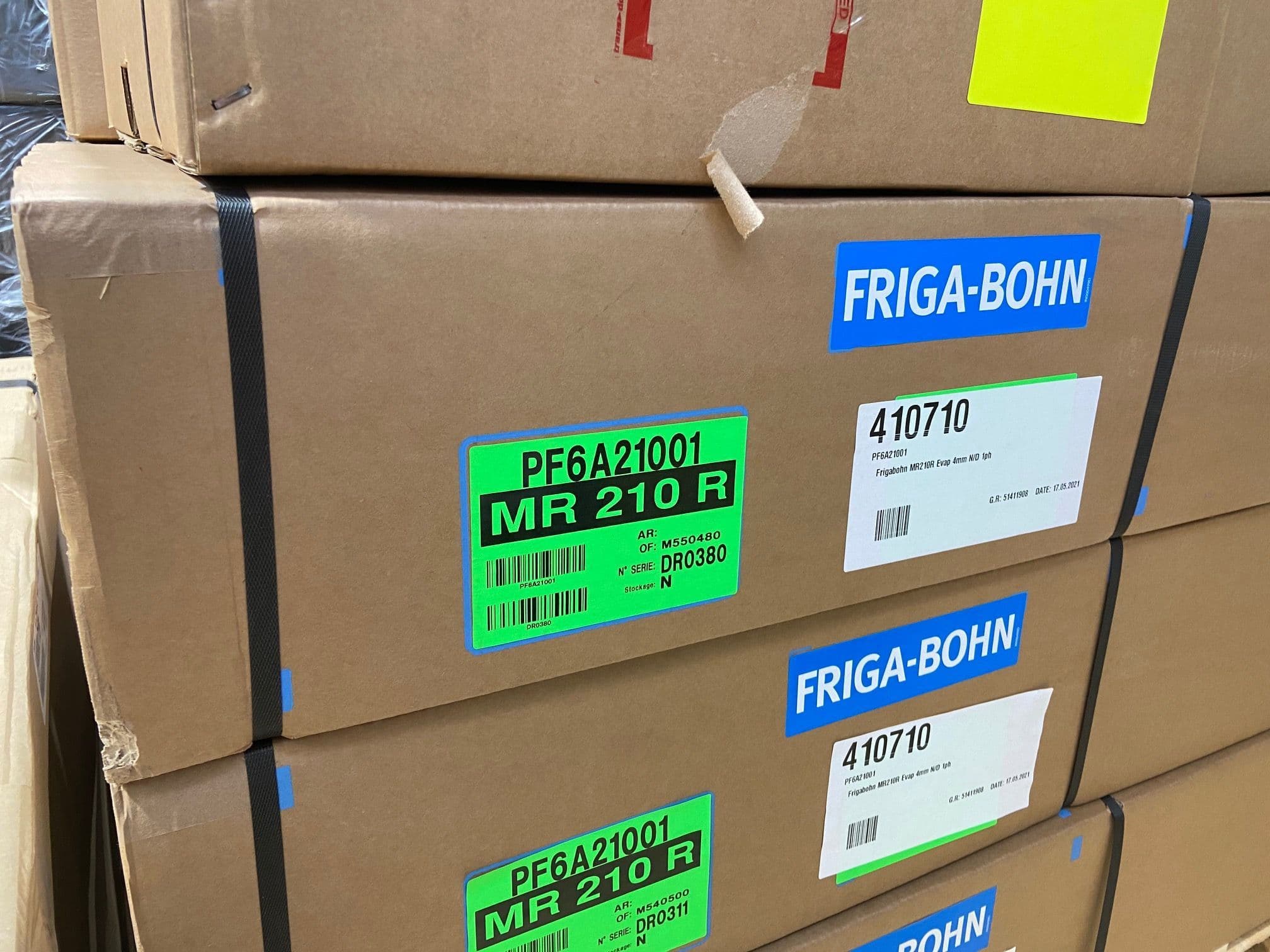 Friga-Bohn 410710 PF6A21001 Unit Cooler MR210R Evap 4mm 1ph 240V 50Hz