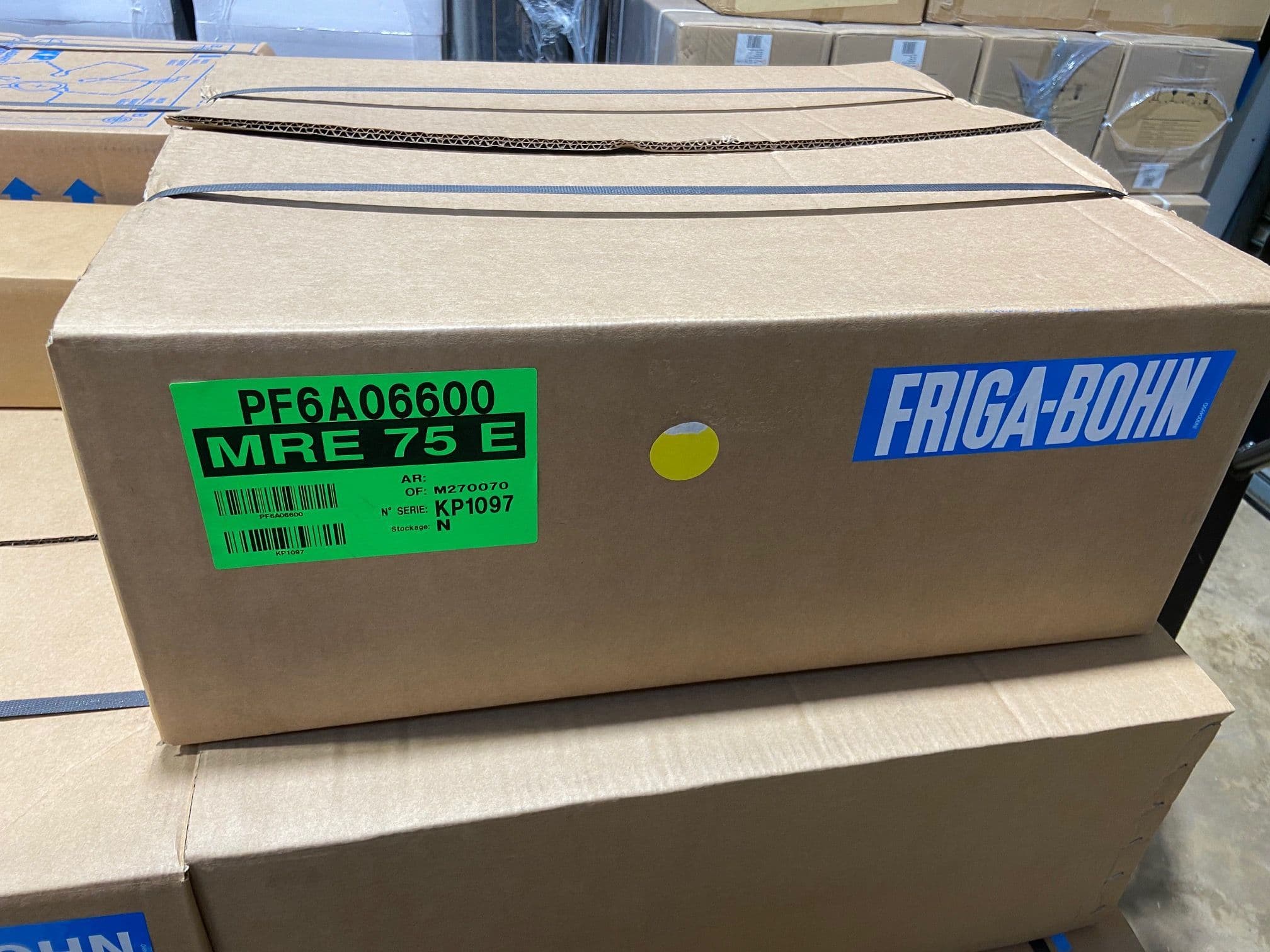 Friga-Bohn 410728 PF6A06600 Unit Cooler MRE75E Evap 4mm E/D 1ph 240V 50Hz
