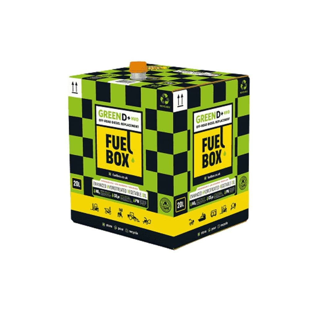 FuelBox Green D HVO EN590 Bag-In-Box Fueling System 20 Litre DPF EGR ...