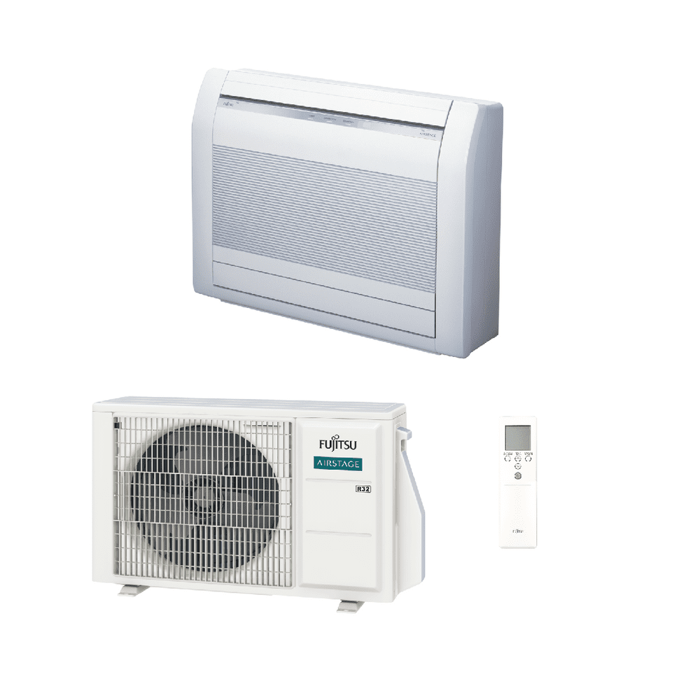 Fujitsu Air Conditioning AGEG12KVCA AOEG12KVCA Floor Mounted Console ...