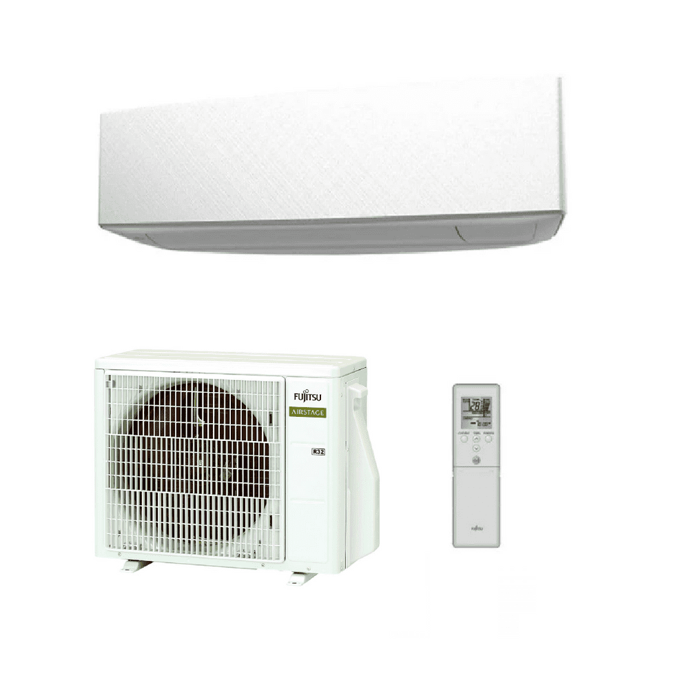 Fujitsu Air Conditioning AIRSTAGE ASEG12KETF AOEG12KETA Designer Wall ...