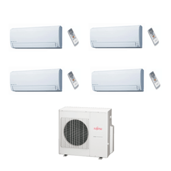 Fujitsu Air Conditioning AOYG30LAT4 Multi-Split Inverter Heat Pump 4 x ...