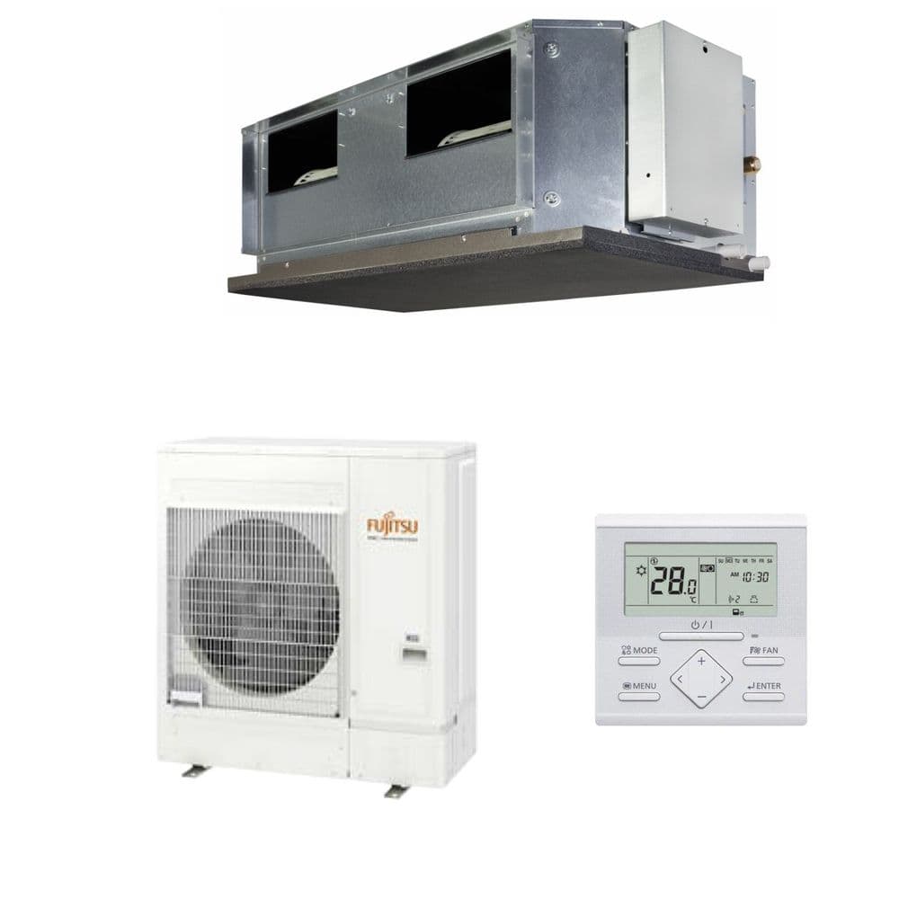 Fujitsu Air conditioning ARXG45KHTA Big Duct Heat Pump Inverter High ...