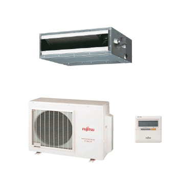 Fujitsu Air Conditioning ARYG14LLTB Slimline Concealed Duct Heat Pump ...