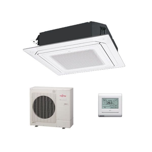 Fujitsu Air Conditioning AUXG36KRLB Circular Flow Cassette Heat pump ...