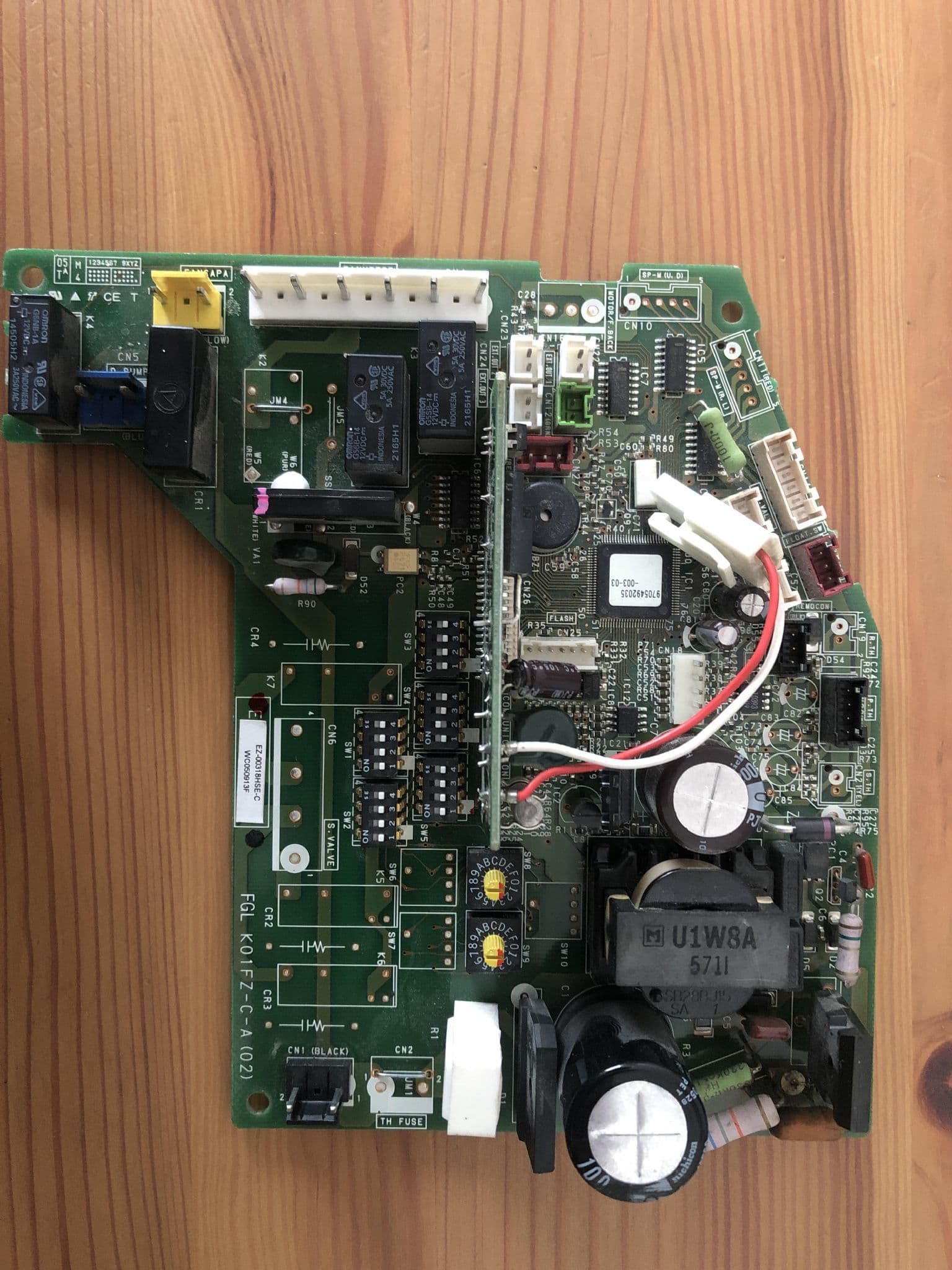 Fujitsu Air Conditioning Spare Part 9708970073 CONTROLLER PCB ASSY