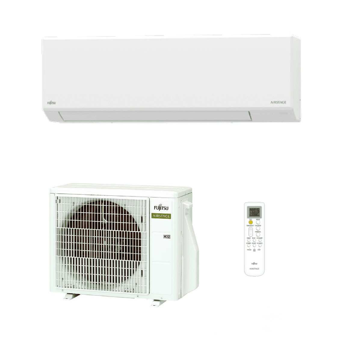 Fujitsu AIRSTAGE Air conditioning ASEH07KLTA AOEH07KLTA Eco Enhanced ...