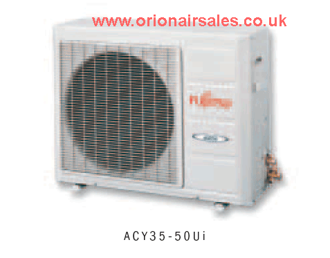 Fujitsu ARYF14L Slimline Concealed Duct Air Conditioning Heat pump Inverter