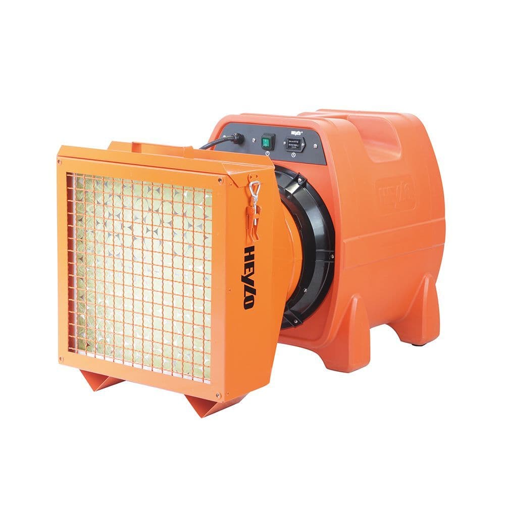Heylo StaubStop 6000 Mobile Direct Dust Extraction Fan Air Cleaner 5410 ...