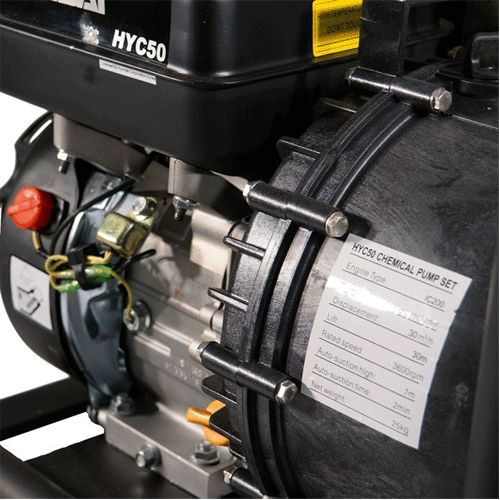 Hyundai HYC50 3" 4 Stroke Petrol Chemical Pump 196cc 500L/Min