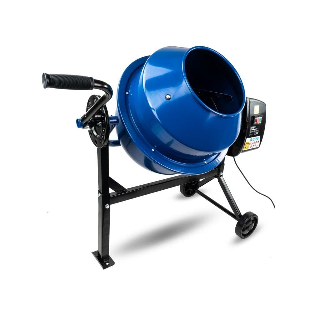 Hyundai HYCM63E 220W 63L Wheeled Electric Mortar Concrete & Plaster ...