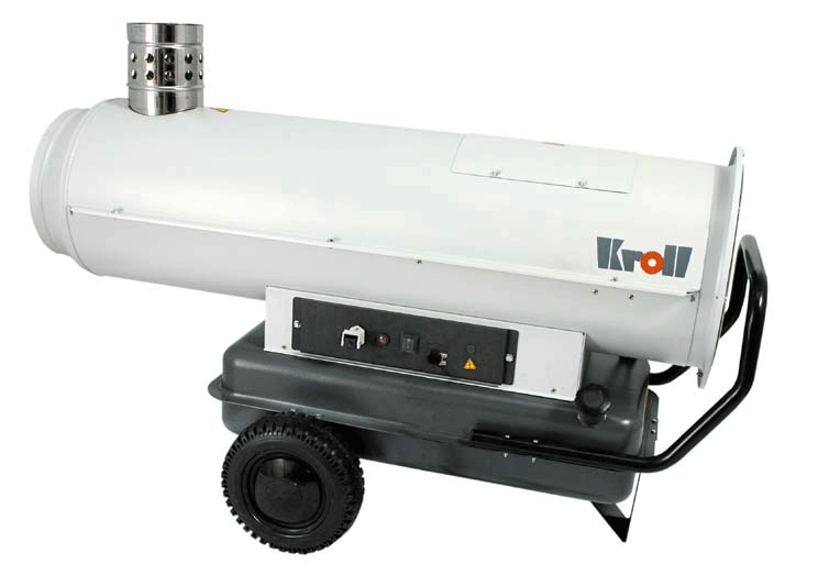 Kroll 52kw (177,424btu) Oil Fired Space Heater with Flue - MA55