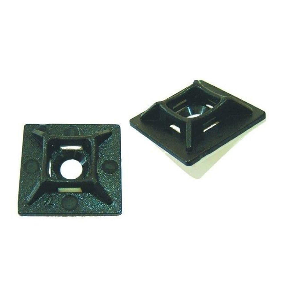 Large Screw Mount Large Adhesive Mount Tie Bases 28 x 28mm