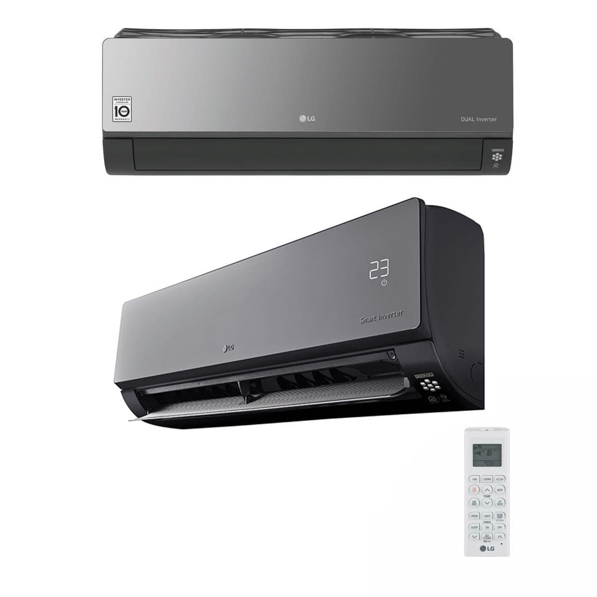 Lg Air Conditioning MU4R25-U21 Multi Room 2 of AC18BK-NSJ Artcool ...