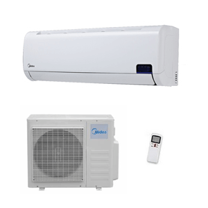 Midea Air Conditioning LHWMS18-E Luna High Wall Inverter Heat Pump ...