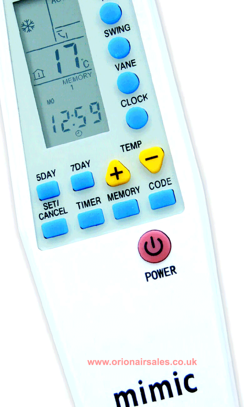 Mimic Replacement Remote Control Handset