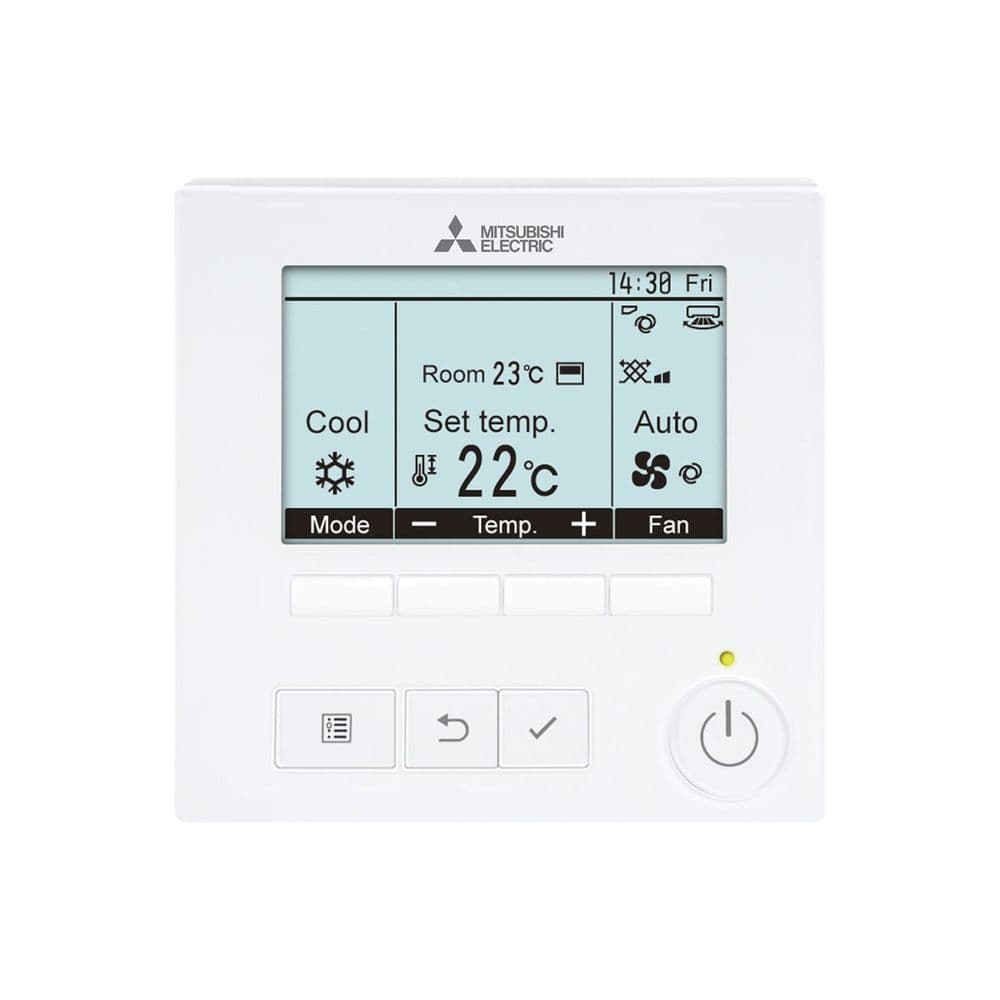 Mitsubishi Electric Air Conditioning Hard Wired PAC-IF071B-E REMOCON ...