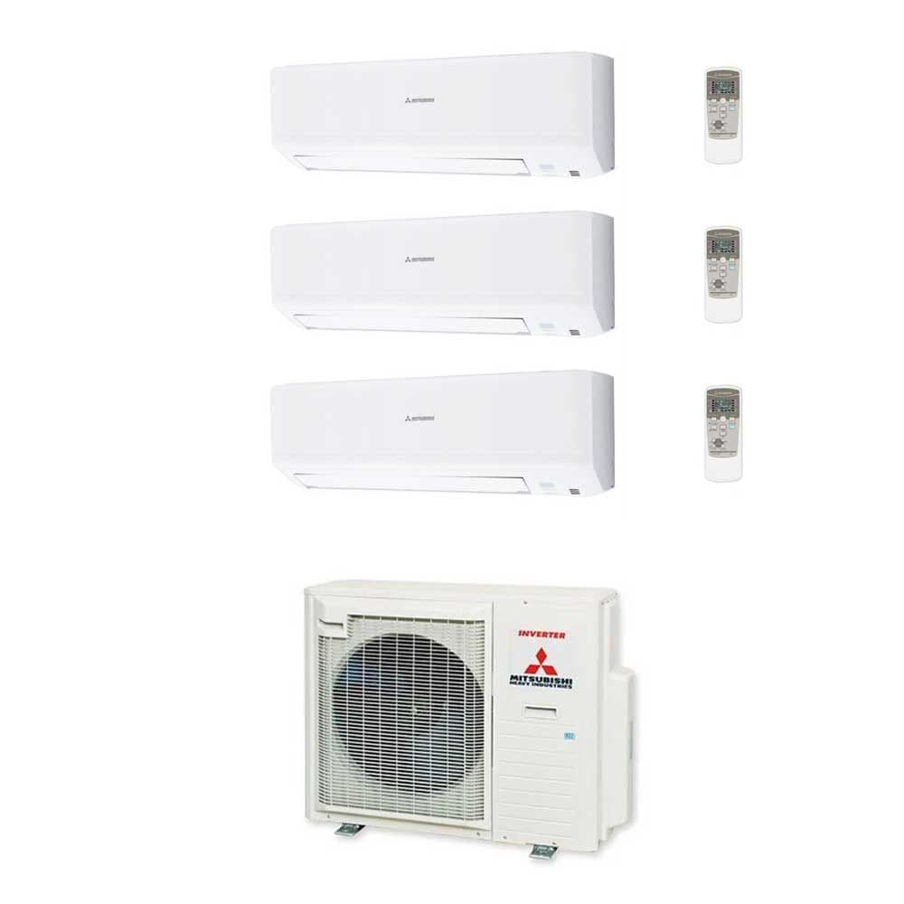 Mitsubishi Heavy Industries Air Conditioning SCM50ZS-S 3 x SKM20ZSP-W ...