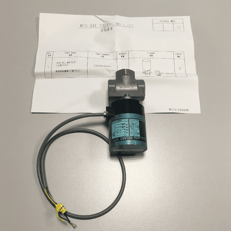 Mitsubishi Heavy Industries MTH-Q4E Q-TON Three Way Valve