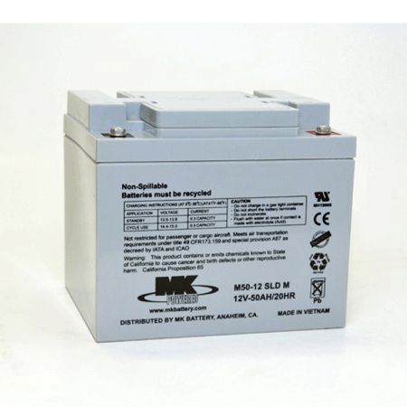 MK Powered M50-12-SLD-M AGM 50AH 12V Battery