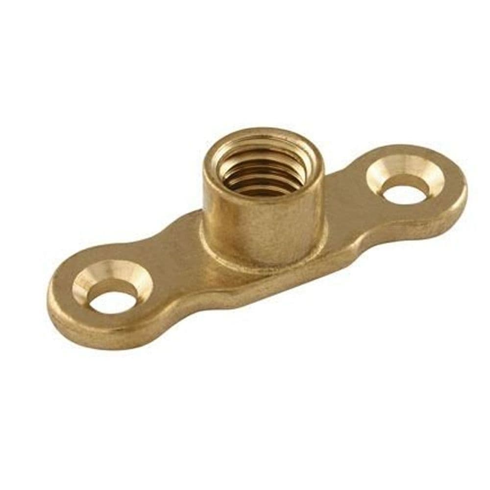 Munson Base M10 Female Brass Backplate Brass Pack Of 25