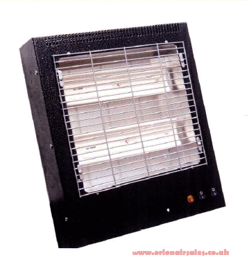 NG2 No-Glo Ceramic Heater 2Kw With 2 Heat Settings And 87 Efficiency ...