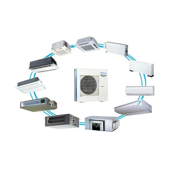 Panasonic Air Conditioning Mini ECOi VRF Heat Pump Inverter Condensing ...
