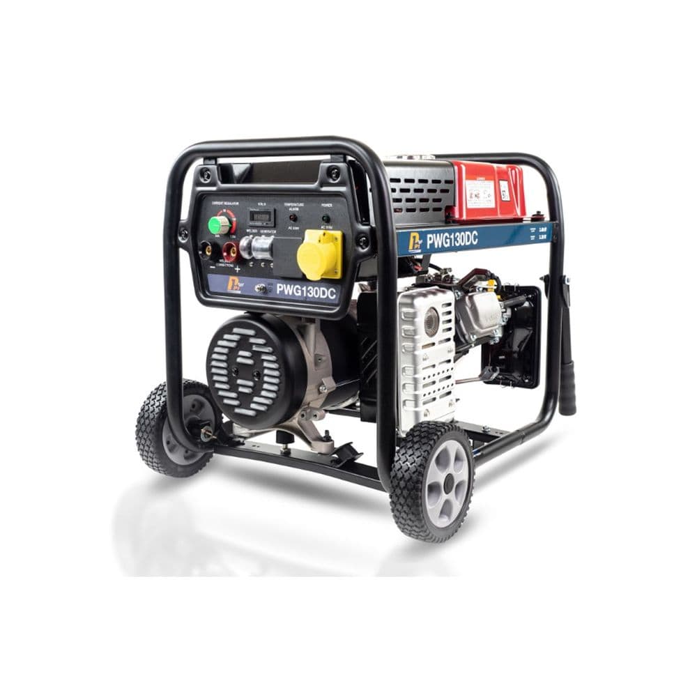 PC1 PWG130DC 3 2kW / 4kVa Petrol Welder Generator Unleaded Petrol 120 ...