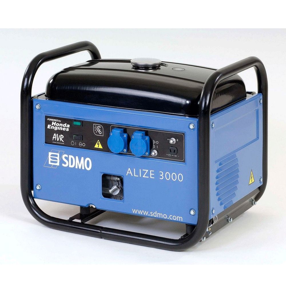 SDMO Kohler "Alize 3000 UK" Honda Petrol GX200 Powered Generator 2 8kW ...