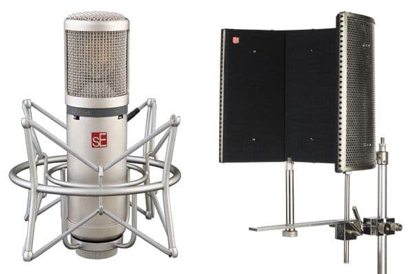 SE2200A Microphone Including Suspension Mount and Reflection Filter Pro ...