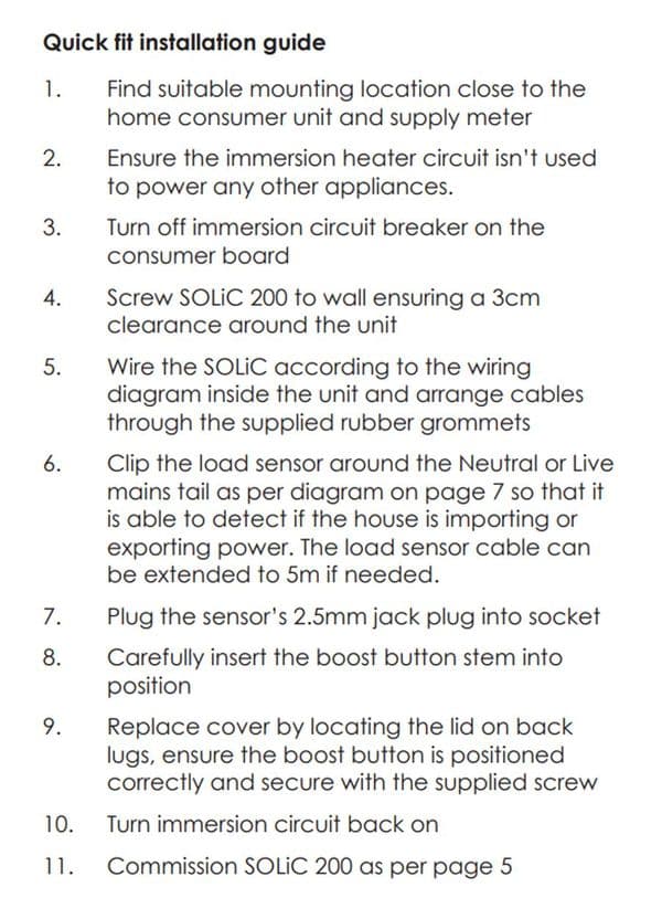 SOLiC200 Solar Power Diverter CE-SOLiC200 Solar Diverting For Immersion ...