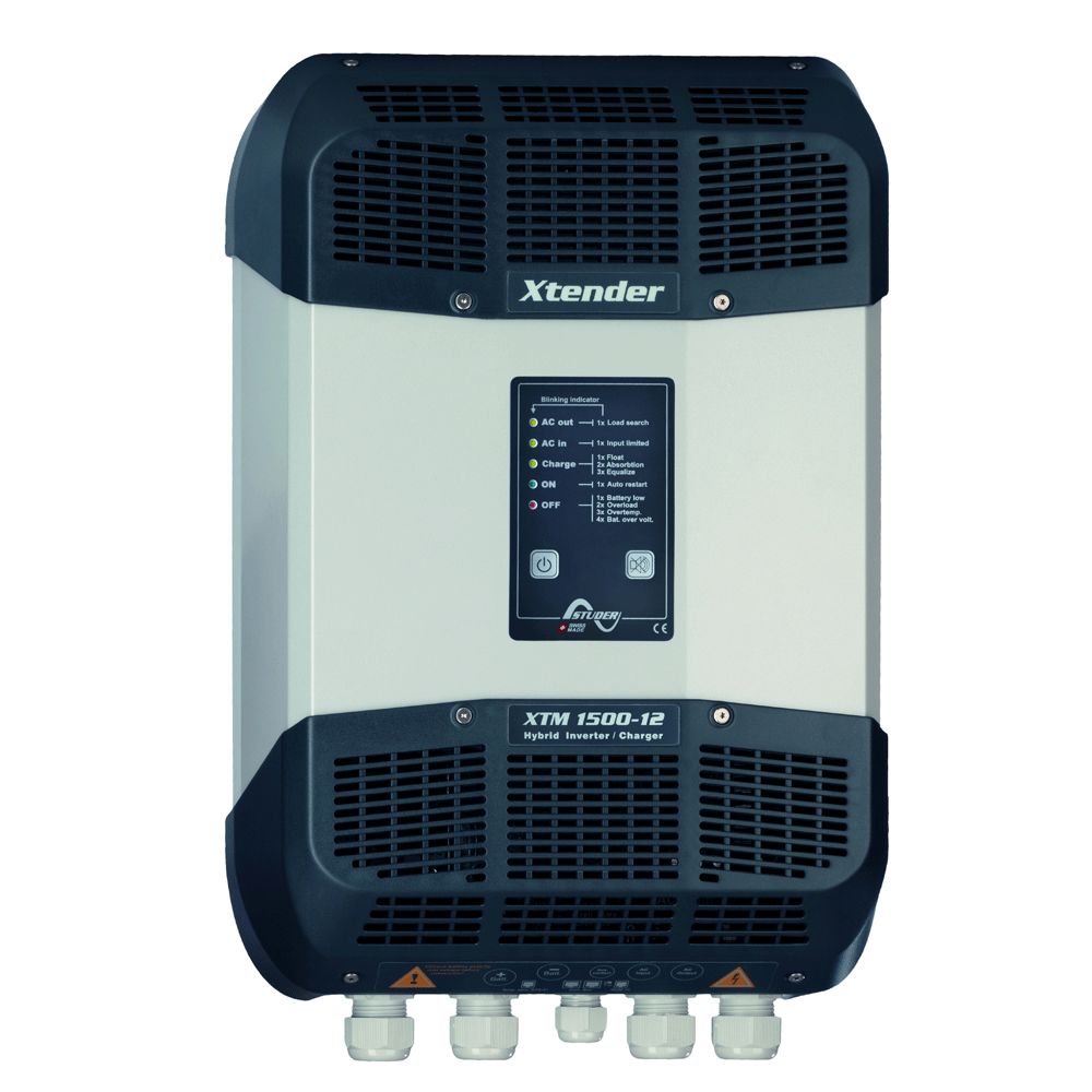 Studer Xtender XTM "XTM-1500-12" 12V Inverter Charger 1500VA - 70A 230V ...