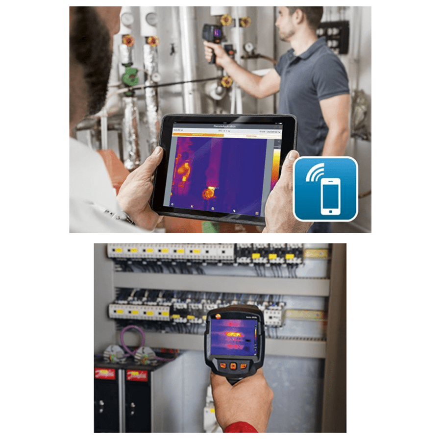 Testo 865s Thermal Imaging Camera 160 x 120 Pixels -30 to 100 C; 0 to 650 C