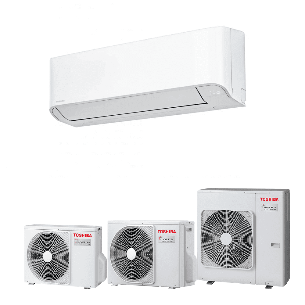 Toshiba Air Conditioning RAS-2M10G3AVG-E Multi-Split With SEIYA Wall ...