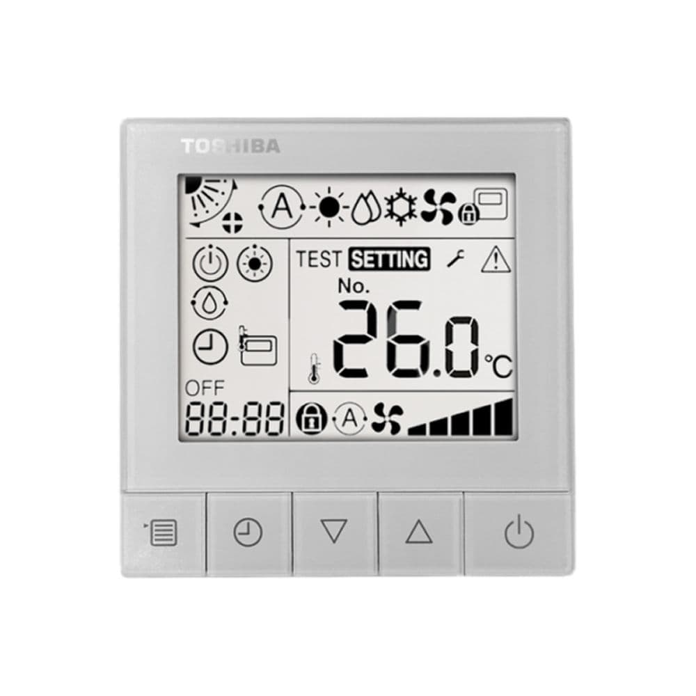 Toshiba Air Conditioning RBC-ASC11E Local Compact Remote Controller ...
