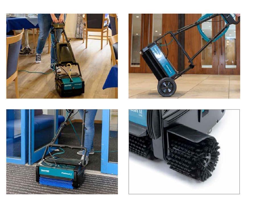 Truvox Multiwash 2 MW240 Floor Scrubber Dryer Powered Floor Cleaning ...