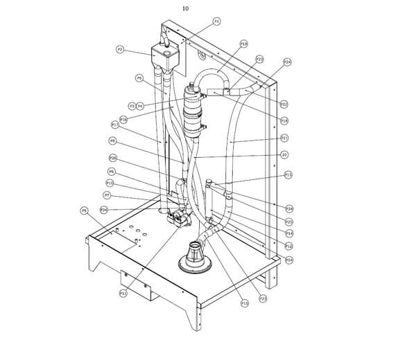 Vapac Spare Part 1190175 Float Switch Level Sensor RHV