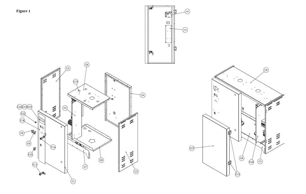 Vapac Spare Part 630LE Control PCB Electronic Boiler Control PCB A/S Kit
