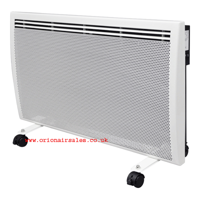 White Electric Radiant Panel Heater 1.5kW