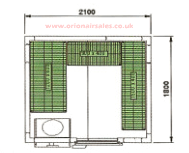 Foster Refrigeration - Easy Fit Chiller -21degC Coldroom / Store 2 1m x ...