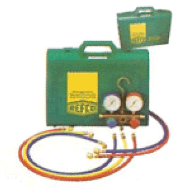 Refco clim 2 way Air Conditioning And Refrigeration Manifold Set R134a R22 R404a And R407c