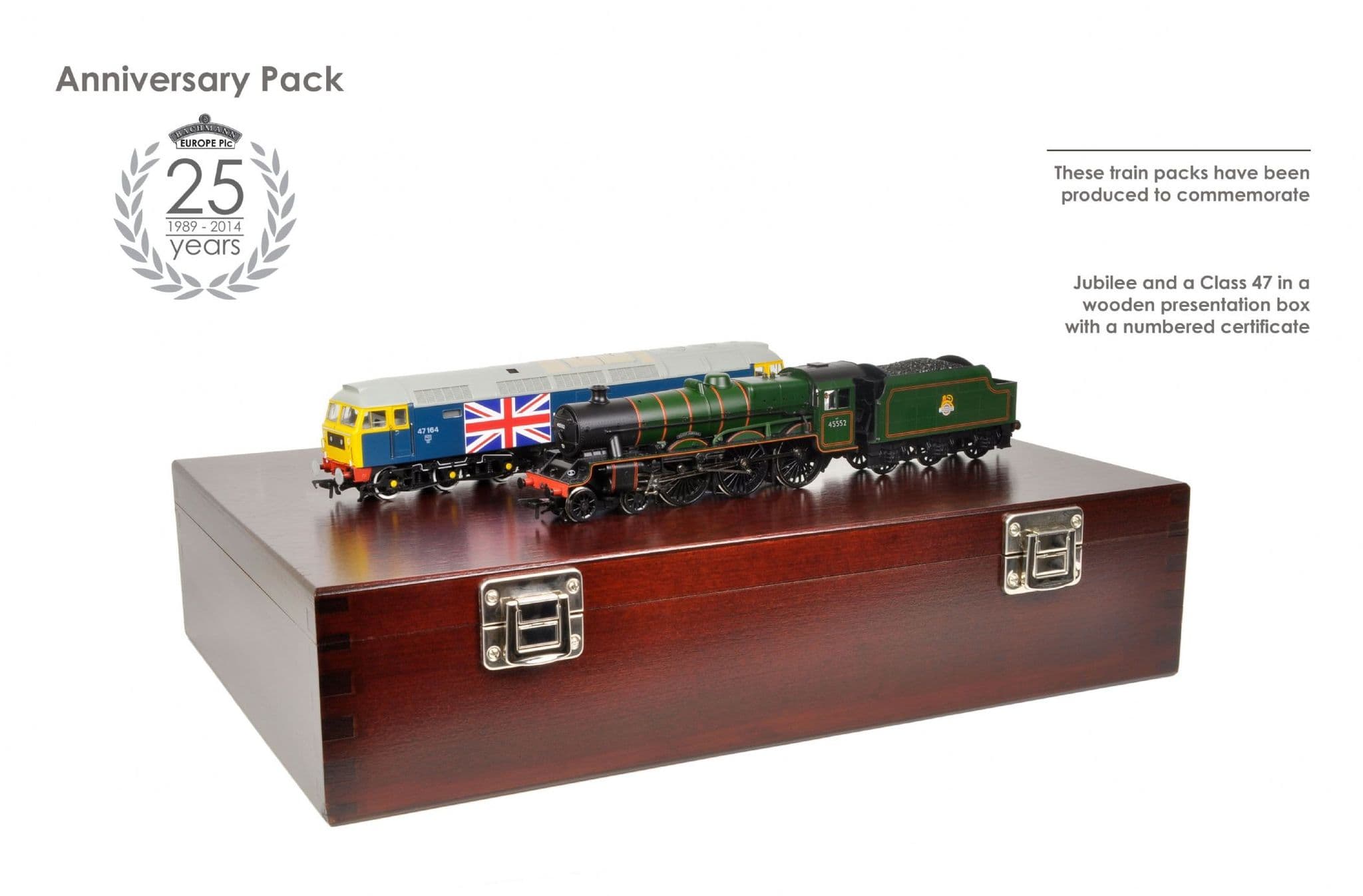25-2014 Bachmann OO Scale Silver Anniversary Set