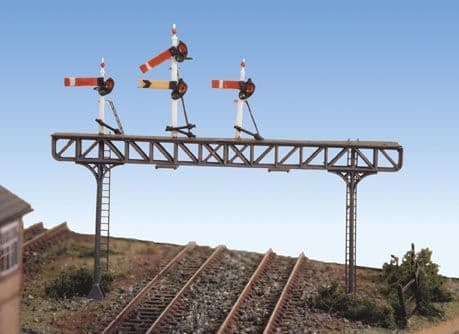 Railroad Signal Ratio 271 Signal Gantry - Plastic Kit - Hattons Goodell ...