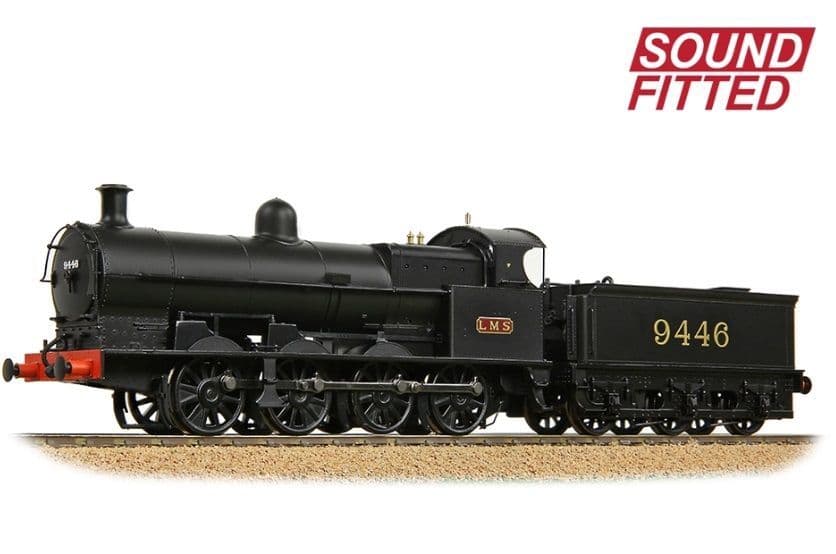 31-483SF Bachmann LNWR G2 9446 LMS Black Sound Fitted