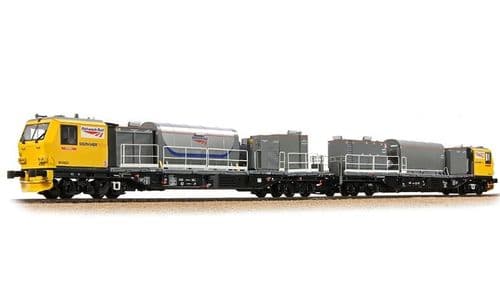 31-578 Bachmann Windhoff MPV 2-Car Set Network Rail Yellow