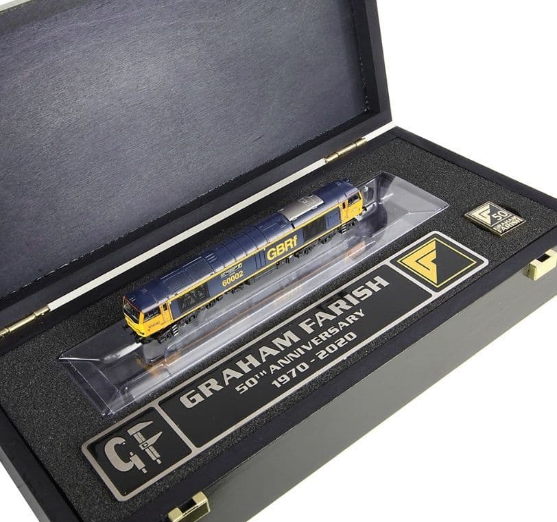 371-364 Farish Class 60 Graham Farish 50th Anniversary Collectors Pack