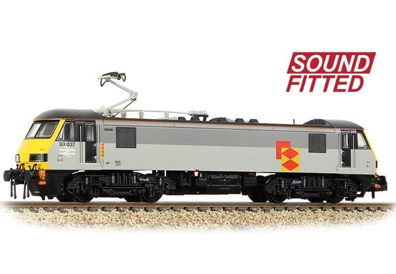 371-781SF Farish Class 90/0 90037 BR Railfreight Distribution Sector ...