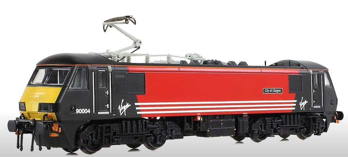 371-783 Farish CLASS 90 004 CITY OF GLASGOW VIRGIN TRAINS