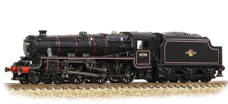 372-137B Farish LMS 5MT Black 5 with Welded Tender 45198 BR Lined Black ...